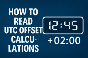 How to Read UTC Offset Calculations - Meet Momentum